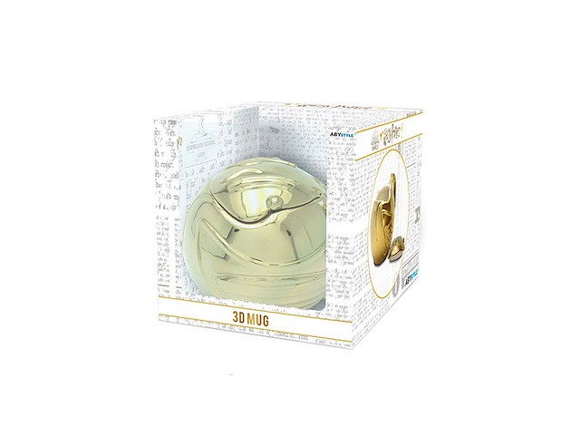 Šolja 3D - Harry Potter, Golden Snitch, 450 ml