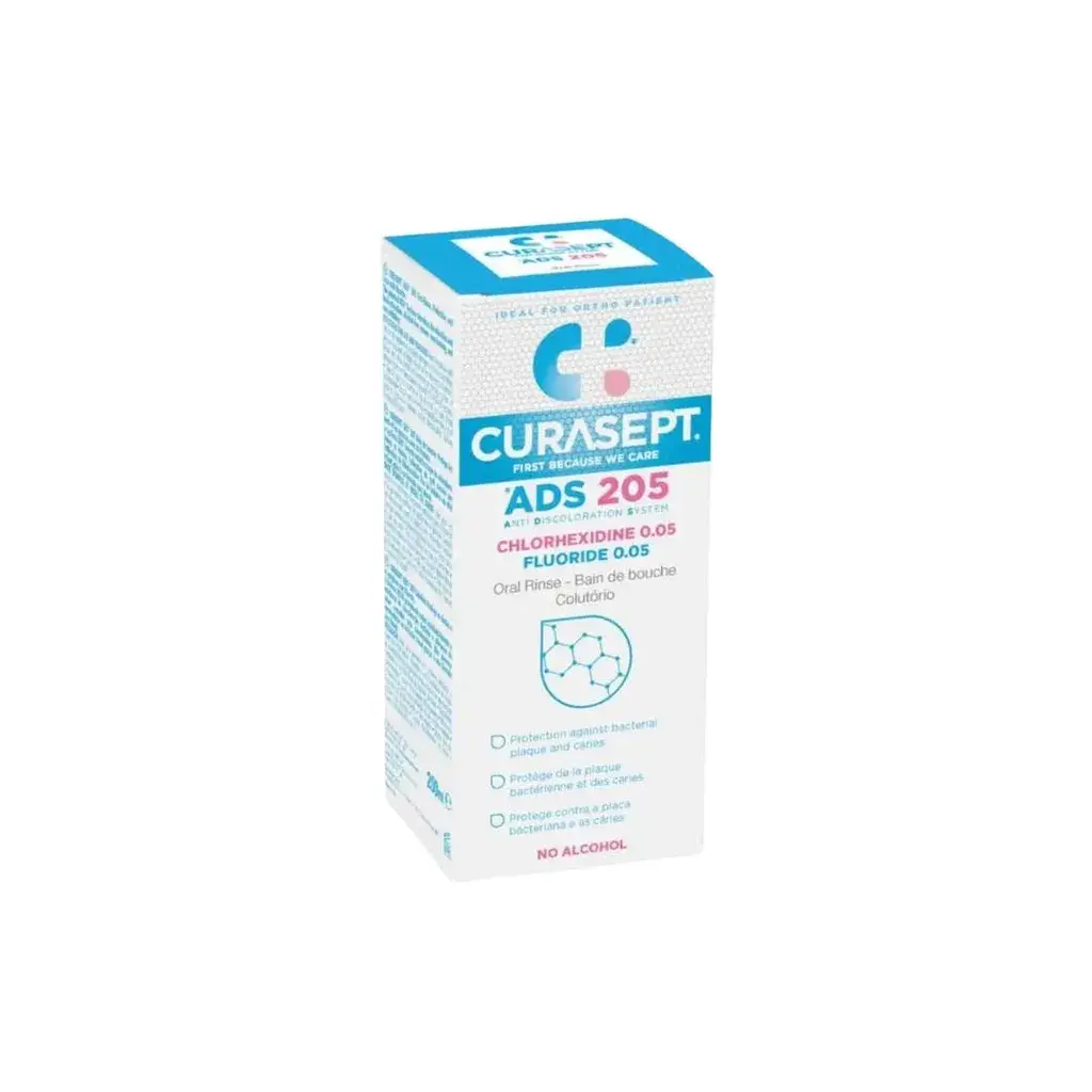 Curasept Tečnost ADS 205 sa 0,05% hlorheksidina, 200 ml