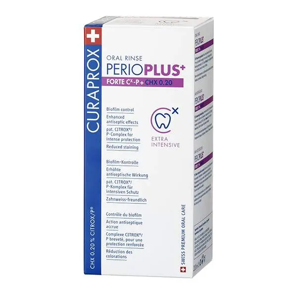 Curaprox vodica za ispiranje usta perio plus+ forte 200ml