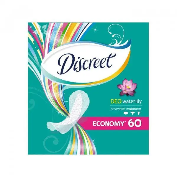 Procter Gamble Discreet Dnevni Ulošci Waterlily A60, 60 komada