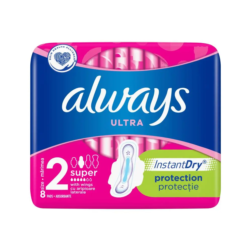 ALWAYS Ultra Higijenski ulošci Super plus, 8 komada