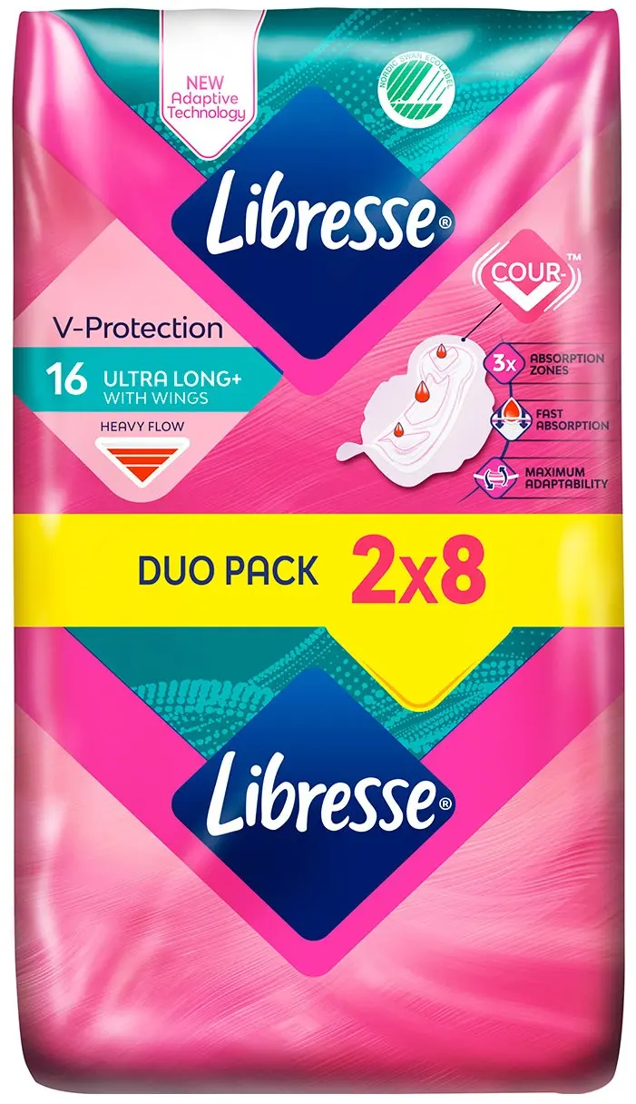 Libresse Ultra Super Duo Higijenski ulošci, 16 komada