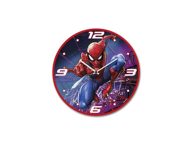 Zidni sat - Marvel, Spider-Man,Purple, 50 cm
