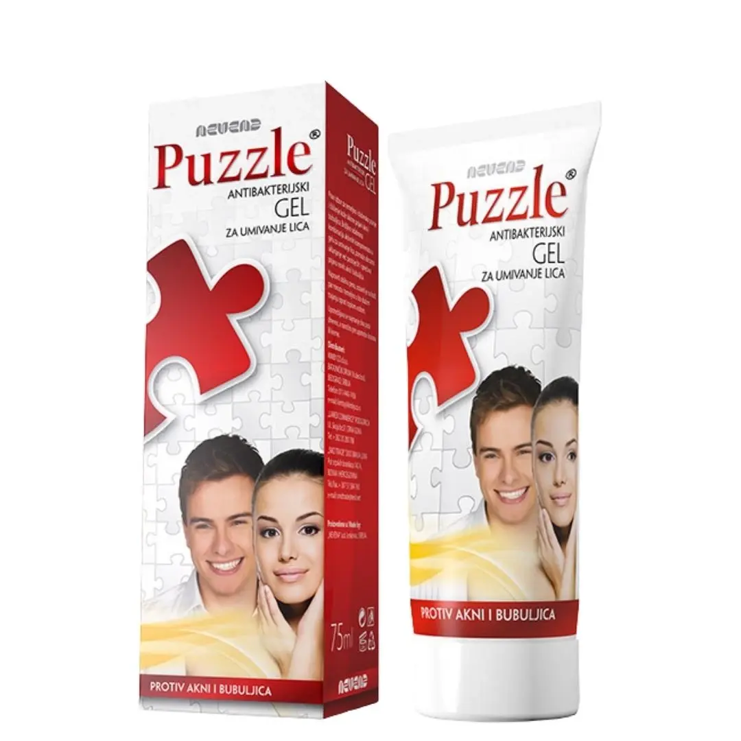 PUZZLE Antibakterijski gel za umivanje lica 75 ml