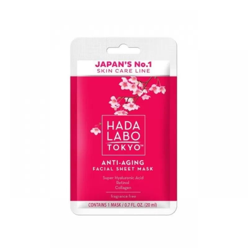 Hada Labo Maska za lice Anti-age, 20 ml