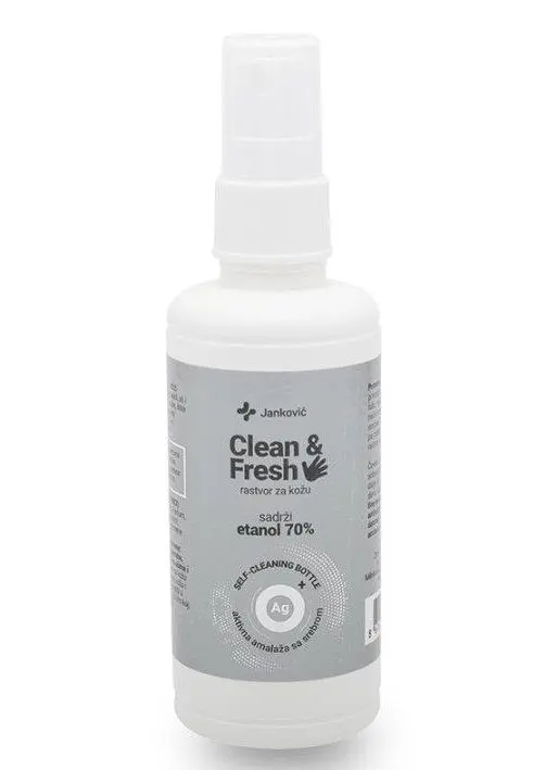 Janković Rastvor za dezinfekciju kože Clean & Fresh Silver, 100 ml