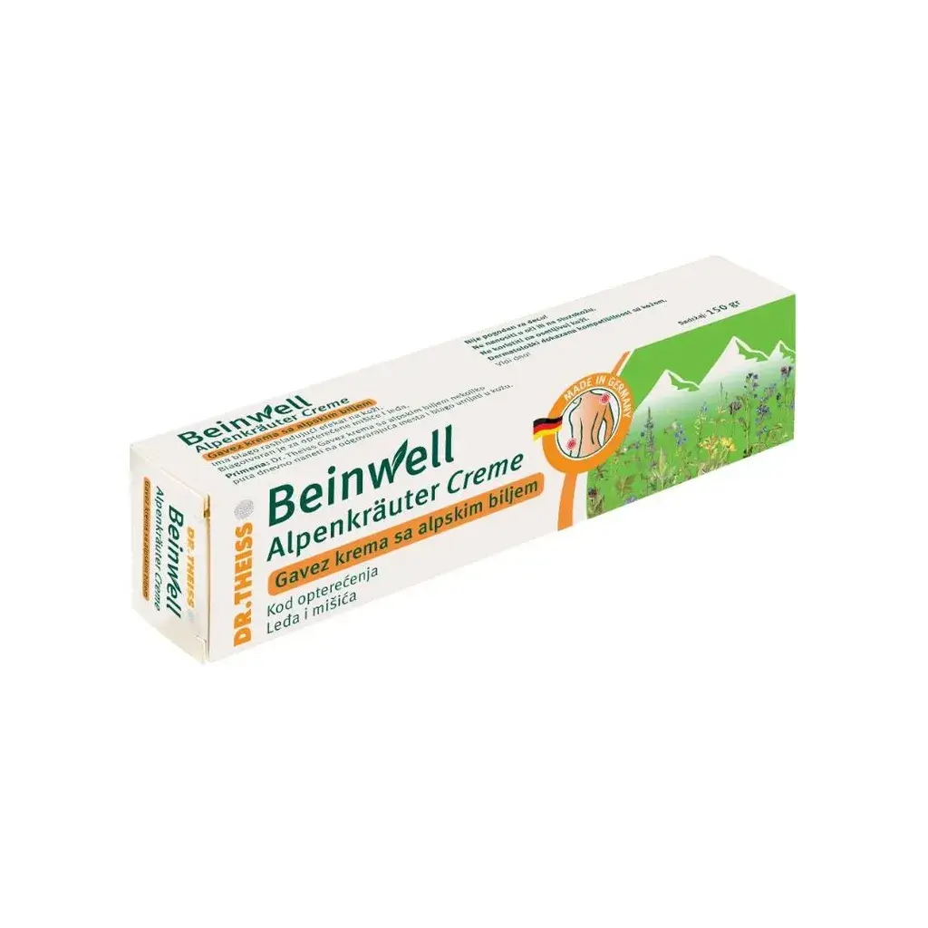 Dr.Theiss Gavez krema Beinwell Alpenkräuter, 150 ml