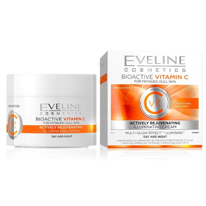 Eveline Cosmetics bioactive vitamin c krema za lice, 50ml