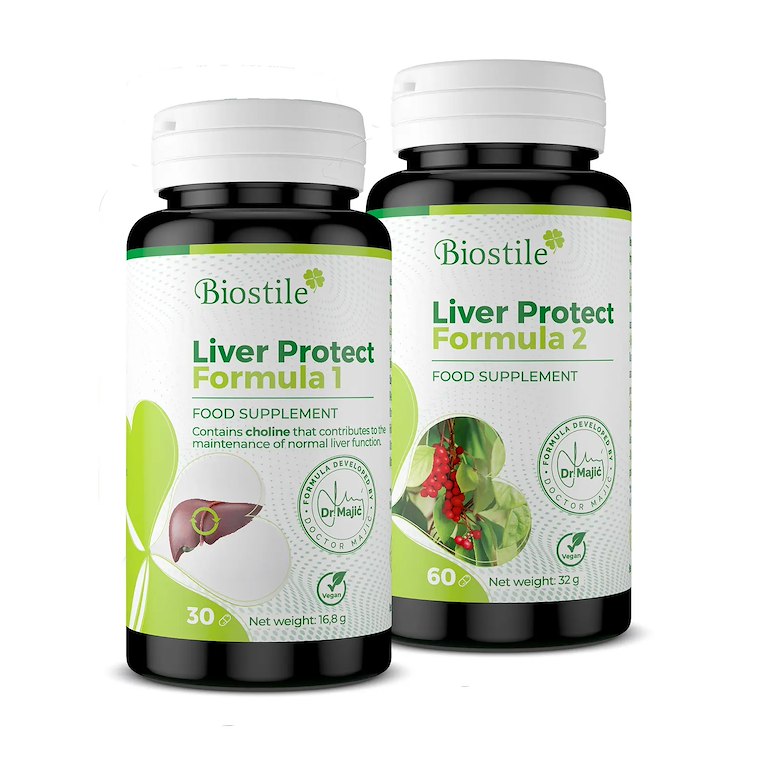 BIOSTILE Komplet za jetru Liver Protect Complet A30+A60