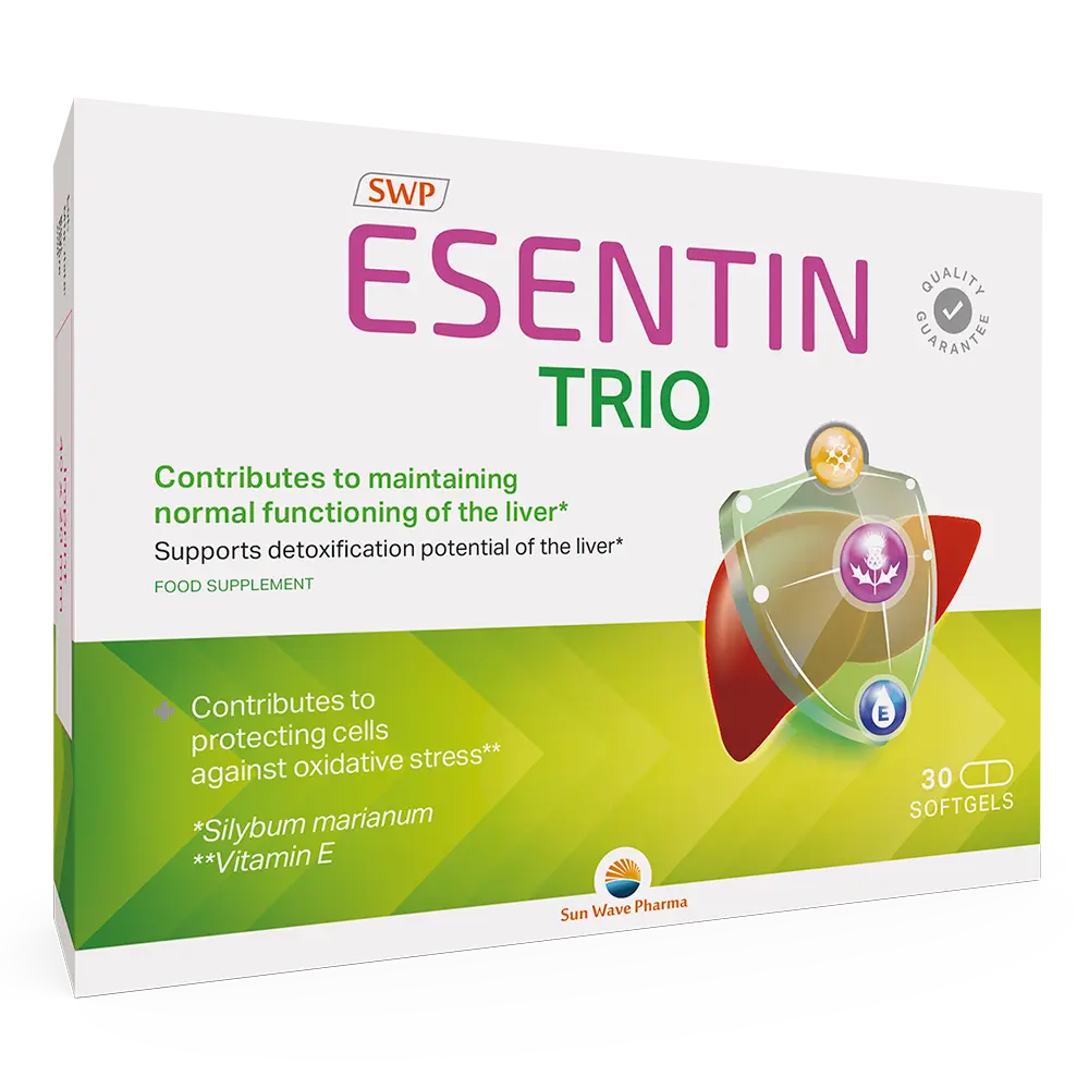 SWP Esentin Trio, Za zdravu jetru, 30 kapsula