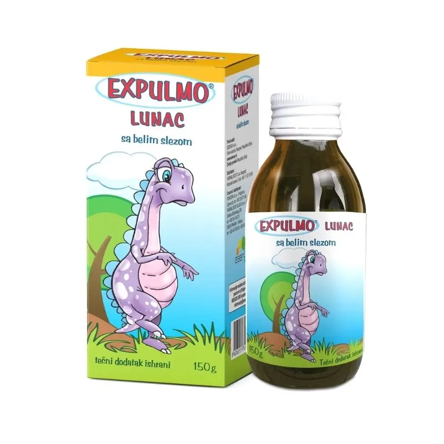 Lunac Expulmo beli slez tdi, sirup za decu 150g