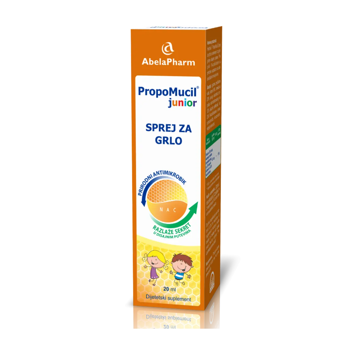 PropoMucil® Junior sprej za grlo, 20 ml