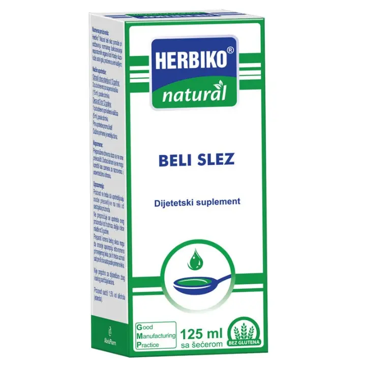 HERBIKO Sirup beli slez, 125ml
