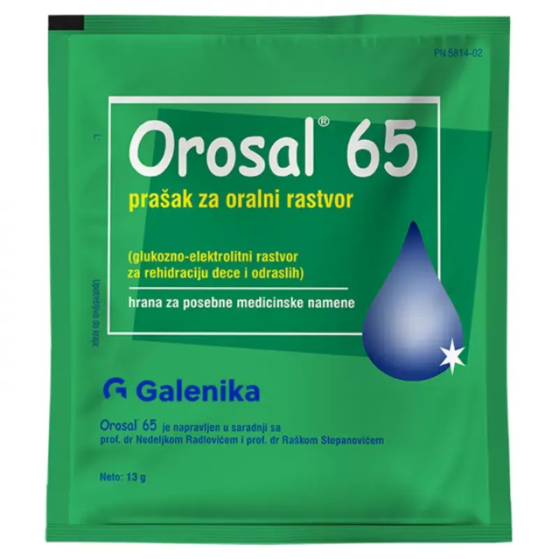 Orosal 65 Prašak za oralni rastvor, 13g