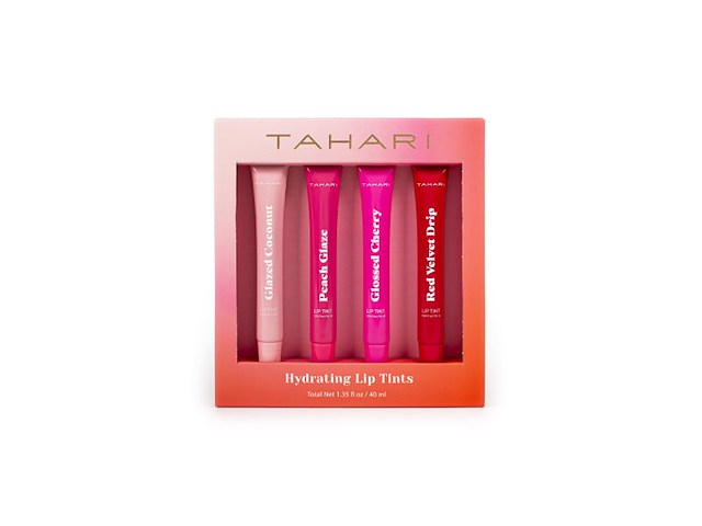 Tečni ruž za usne set 4 - Tahari, ombre, 10 ml