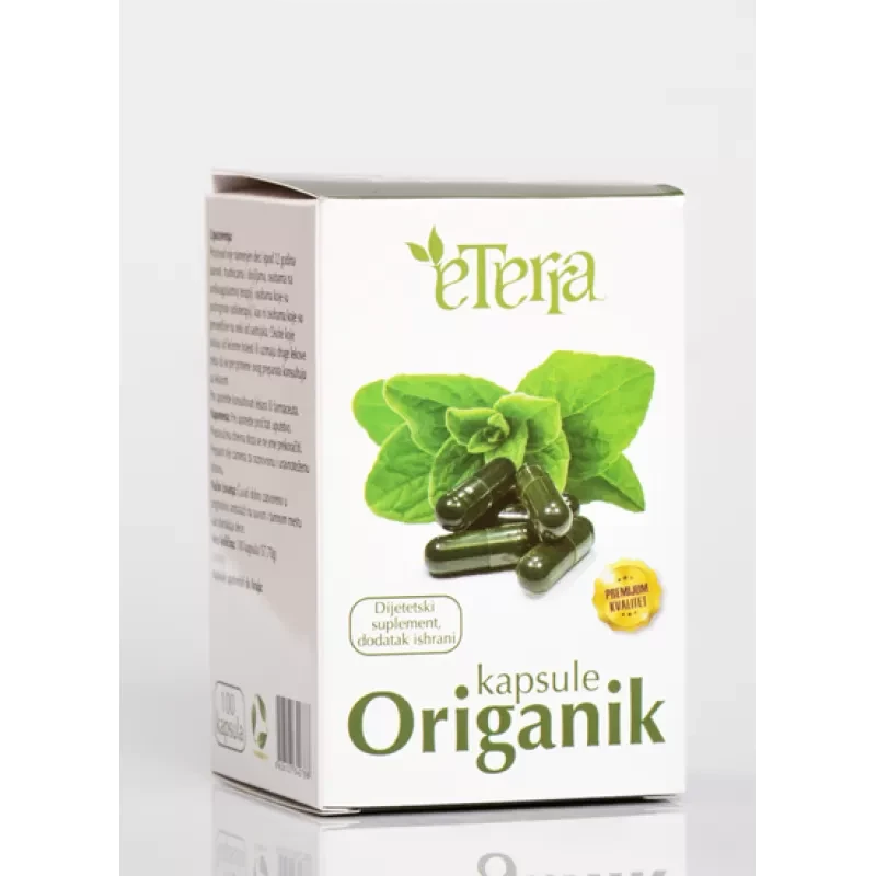 Eterra Kapsule Origanik, 100 komada
