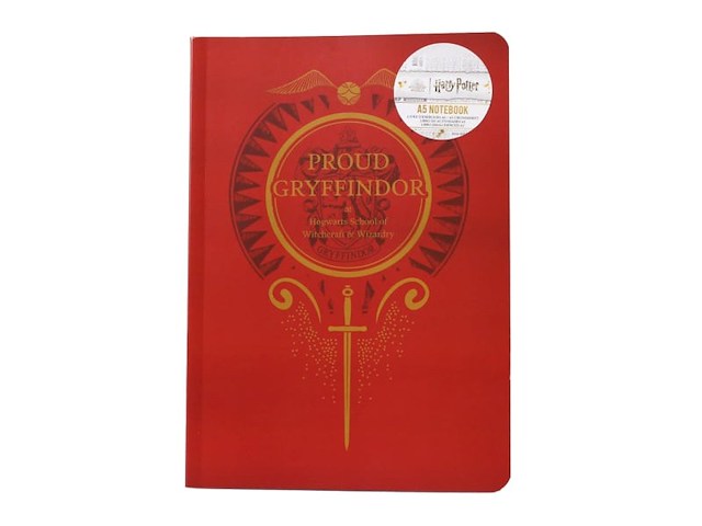 Agenda A5 - Harry Potter, Proud Gryffindor, soft