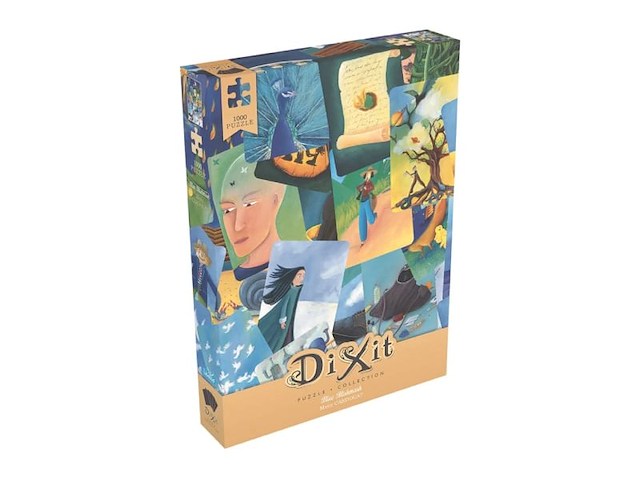 Dixit Puzzle - Blue Mishmash (1000)