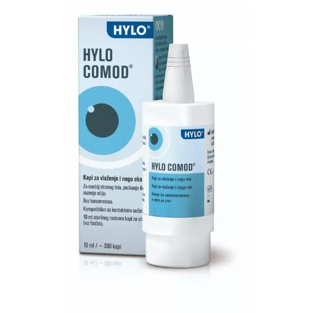 Hylo Kapi za oči Hylo comod, 300 kapi, 10 ml