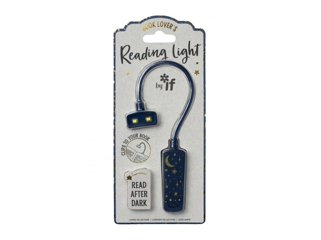 Lampica za knjige - Book Lover`s Reading Light, Moon and Stars