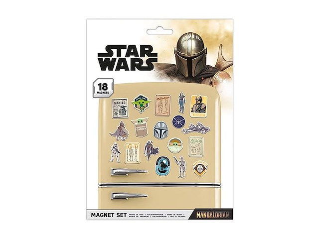 Magnet set - SW, The Mandalorian, Bounty Hunter
