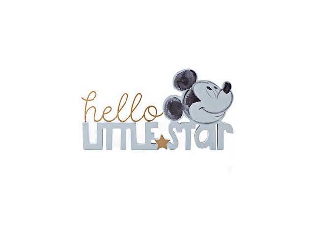 Dekoracija - Disney, Mickey, Hello Little Star, Mantel