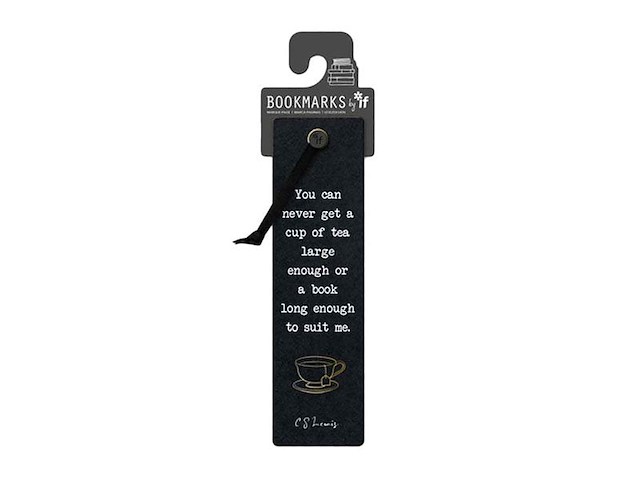 Bukmarker - Literary, Cup of Tea
