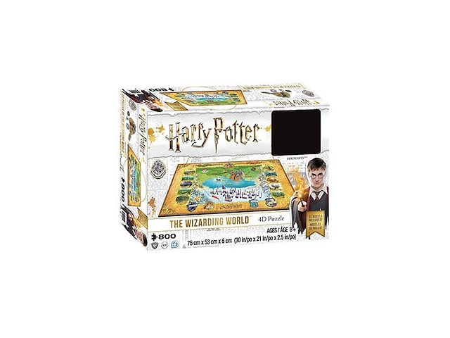 Puzla 4D - Harry Potter, The Wizarding World, 892 pcs
