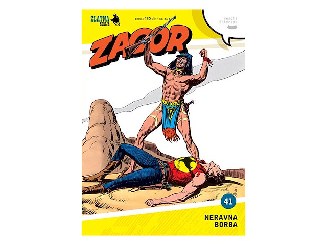 Zlatna serija 41: Zagor, korica A