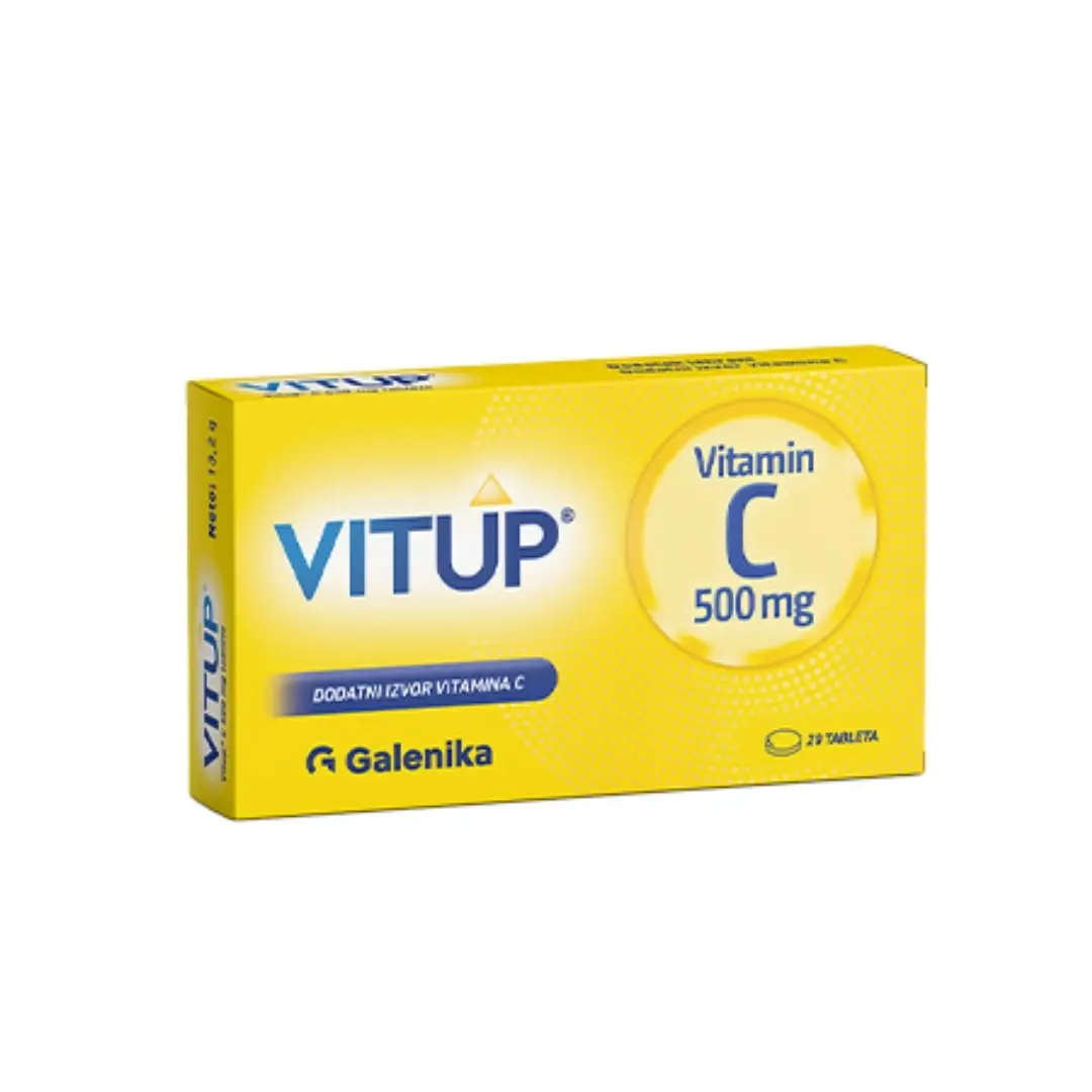 GALENIKA Vitamin C VitUp!, 500mg, 20 tableta