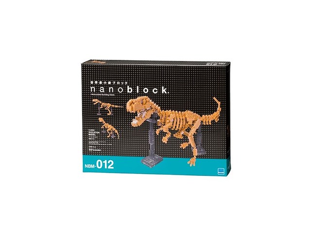 Nanoblok kockice - T-Rex Skeleton Model, 590 pcs
