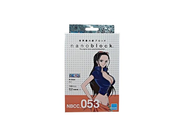 Nanoblok kockice - One Piece, Robin, 150 pcs