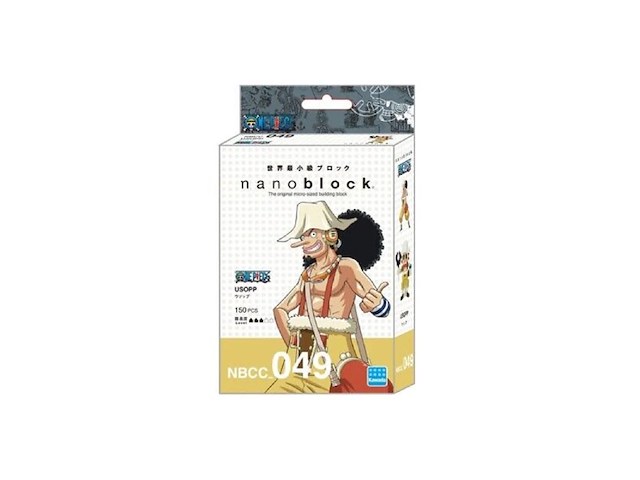 Nanoblok kockice - One Piece, Usopp, 150 pcs