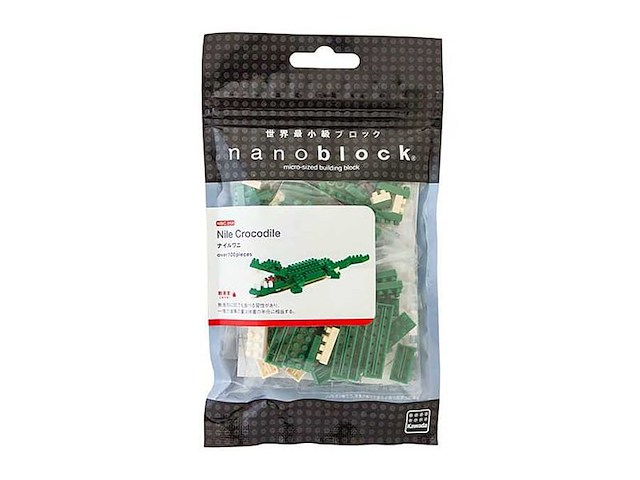 Nanoblok kockice - Crocodile, 140 pcs