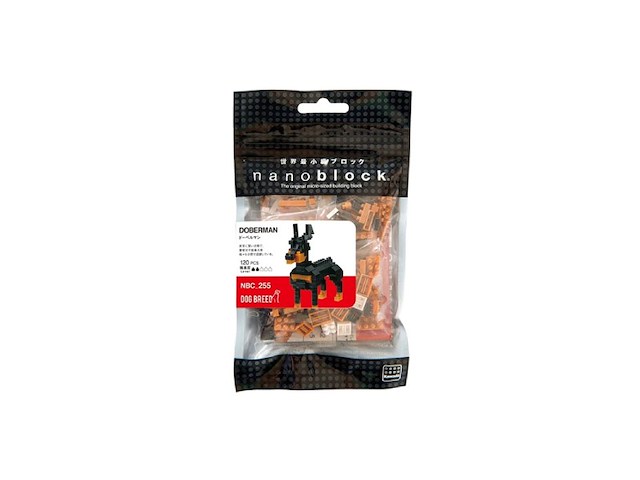 Nanoblok kockice - Doberman, 120 pcs