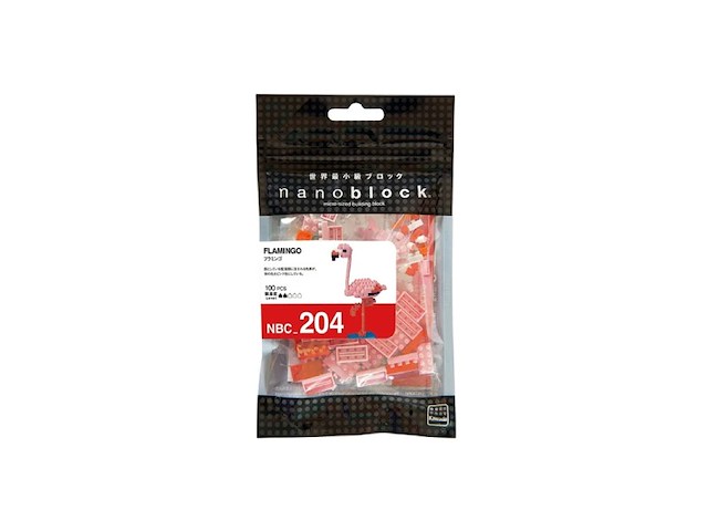 Nanoblok kockice - Greater Flamingo, 2100 pcs