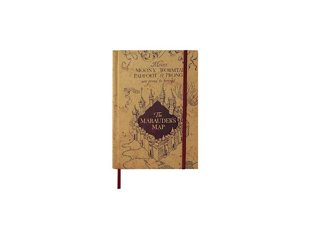 Agenda i mapa - Harry Potter, Marauders Map
