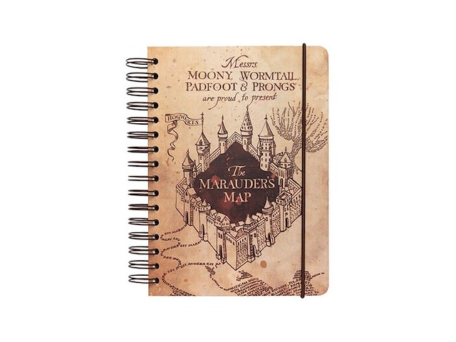 Agenda A5, Harry Potter, The Marauders Map