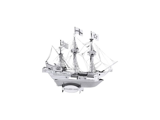 3D metalna maketa - Golden hind