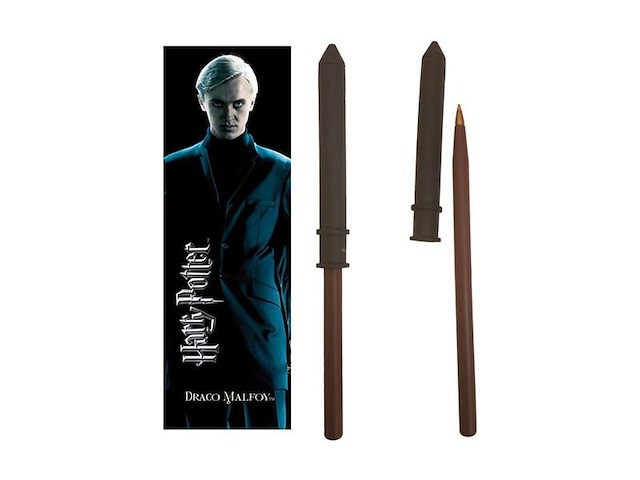 Set hemijska i bukmarker Harry Potter - Draco Malfoy