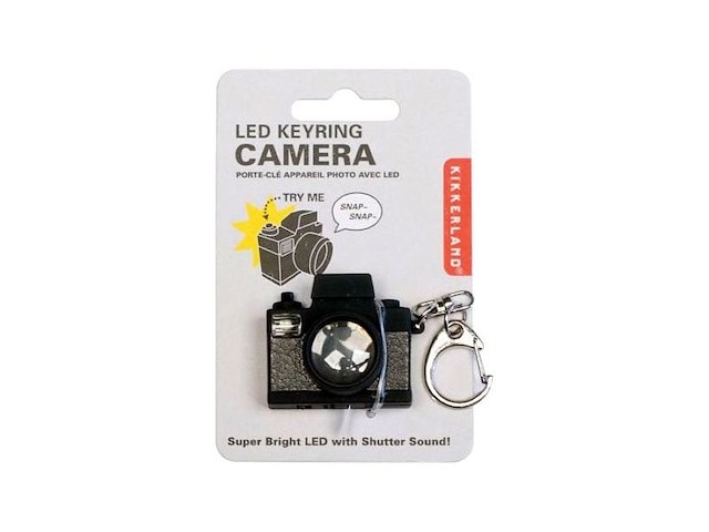 Camera Led Keychain