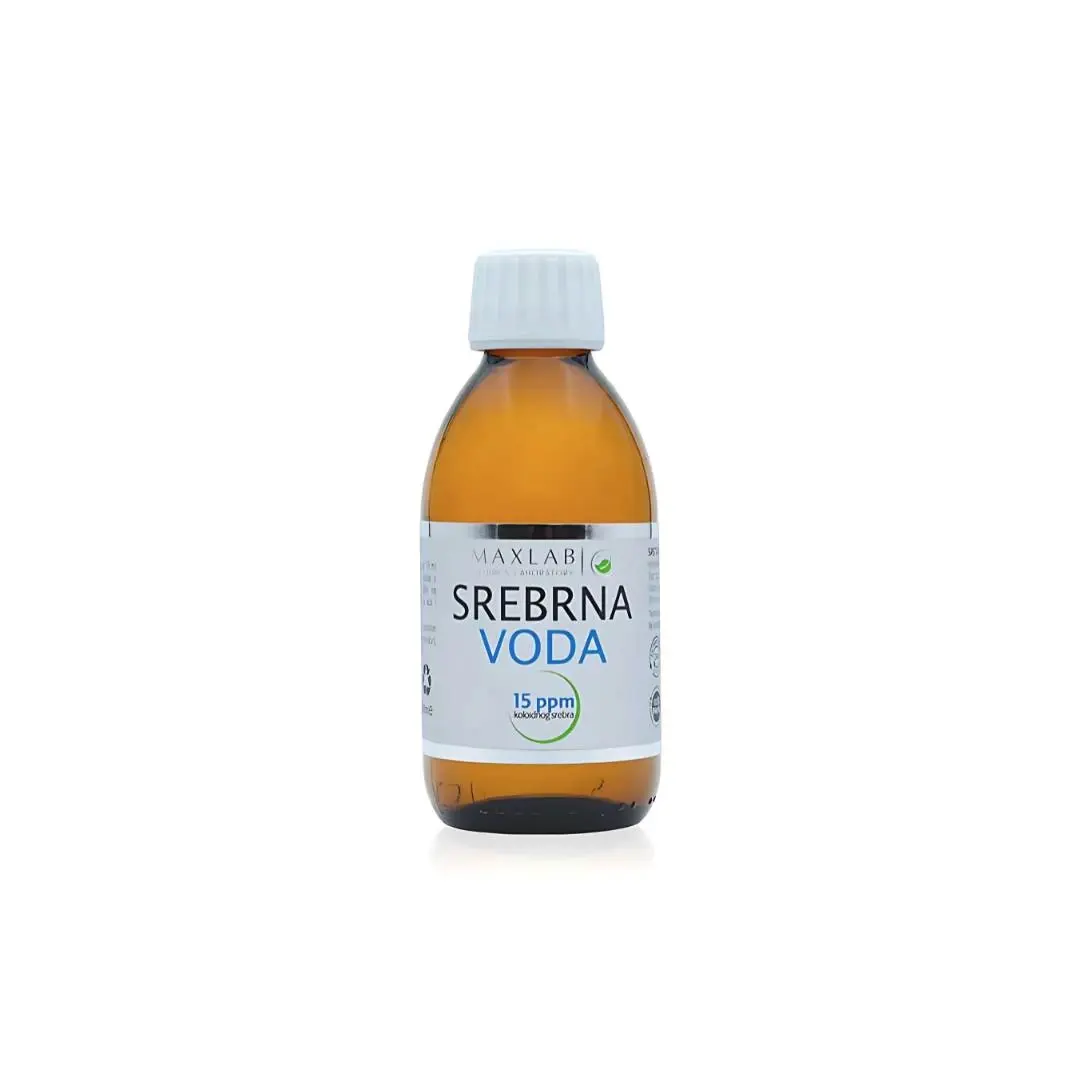 MAXLAB Koloidna Srebrna voda, 15 ppm, 200ml