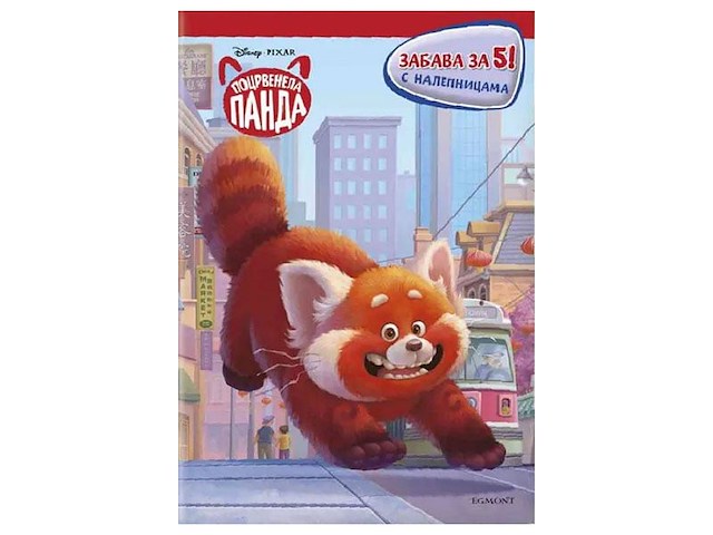 Disney Pocrvenela panda: Zabava za 5