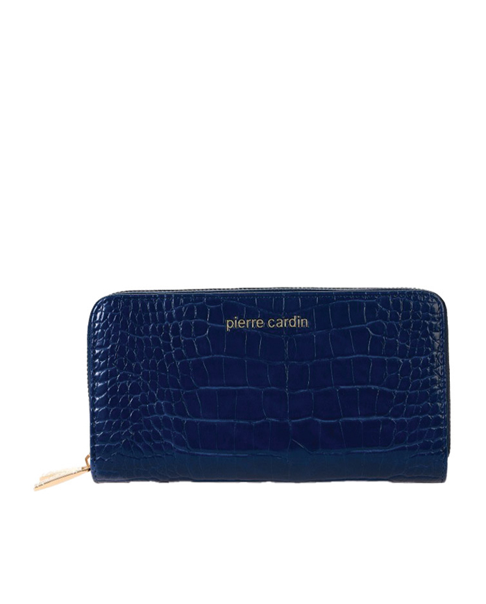 NOVČANIK ŽENSKI CROCO BLUE Pierre Cardin