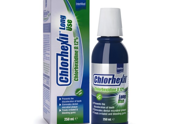 CHLORHEXIL 0,12% LONG USE - RASTVOR ZA ISPIRANJE USTA 250 ML