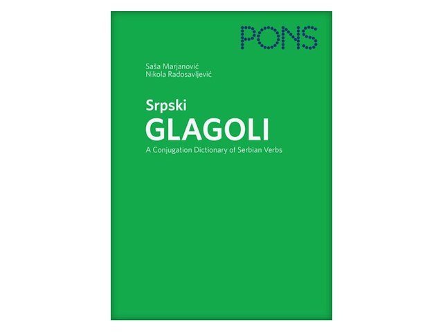PONS Srpski glagoli - konjugacijski rečnik glagola srpskog jezika