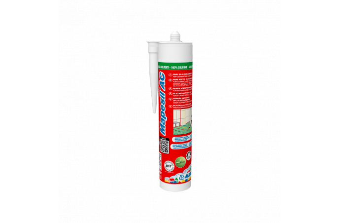 Mapei -Mapesil AC silikon (310ml) bela - 100 - 4810042IT