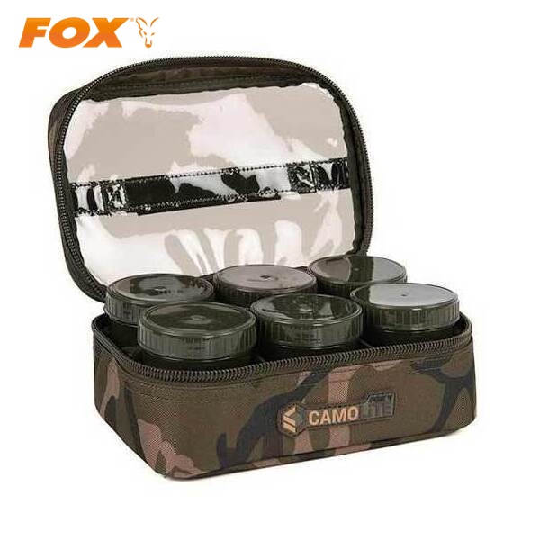 Fox Torbica Camolite 8 Pot Hookbait case