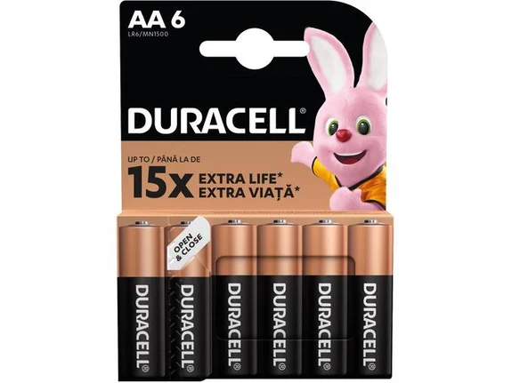 Duracell Baterije Basic AA 6 kom