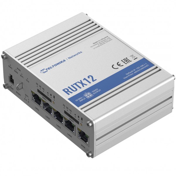 4G/LTE(2xCAT6)cel.ruter, Wi-Fi 2 SIM, 1xWAN, 4xLAN, 1000mb